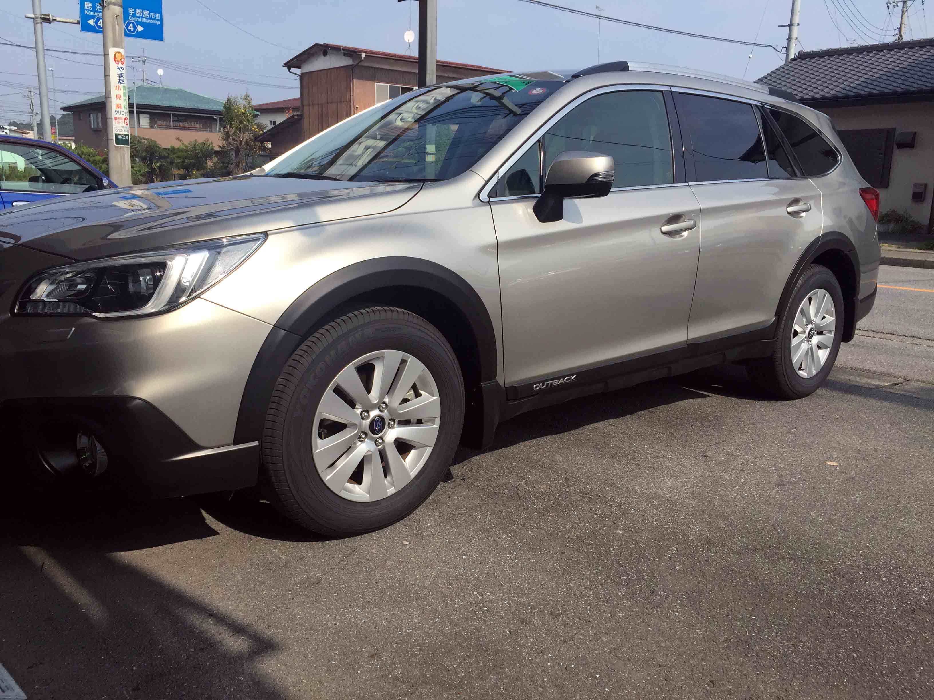 スバルBS9アウトバックにエシュロンボディガラスコーティング施工 – ハヤシモータースwithセブンアート那須塩原市